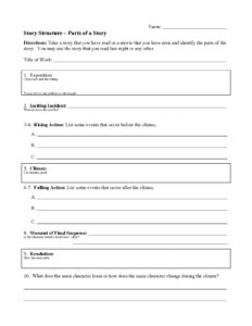 Free Printable Story Elements Reading Passages - Printable JD