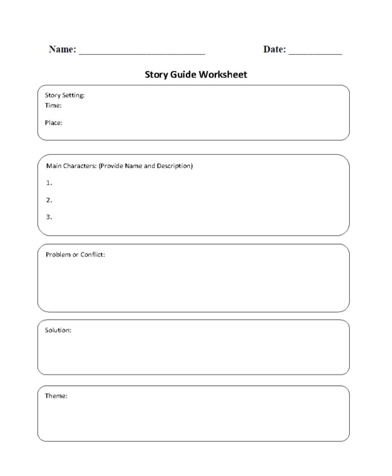 Free Printable Story Elements Reading Passages - Printable JD