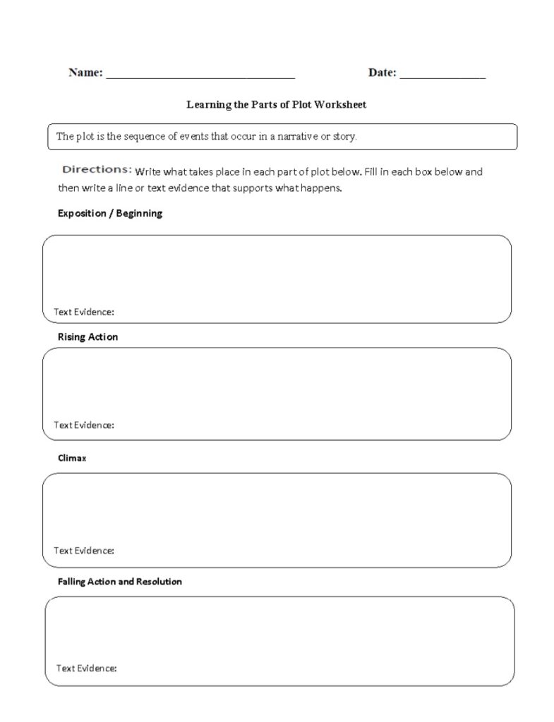 Free Printable Story Elements Reading Passages - Printable JD