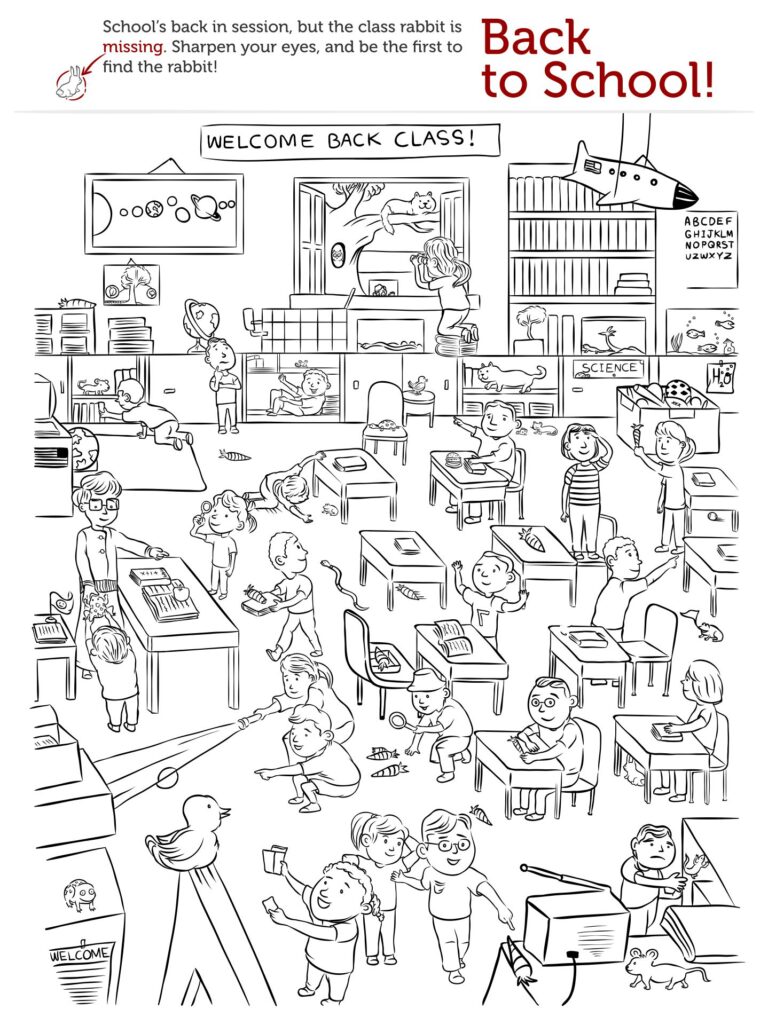 Highlights Hidden Pictures Printable Free - Printable JD