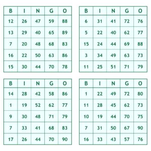 Printable Bingo Cards 75 - Printable JD