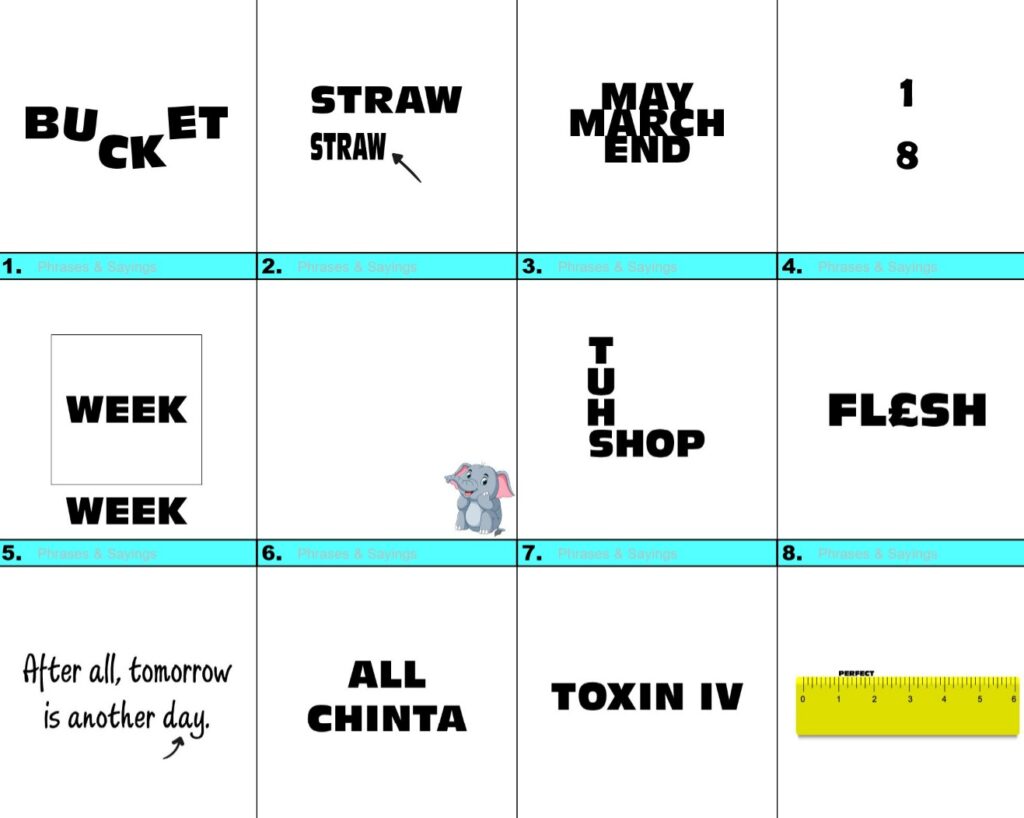 Printable Dingbats With Answers to Print - Printable JD