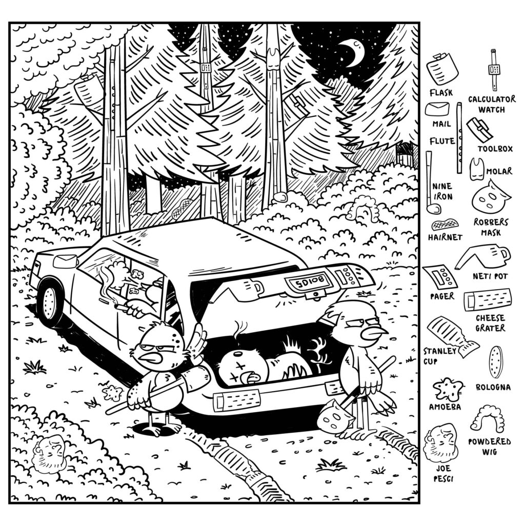 Highlights Hidden Pictures Printable Free - Printable JD