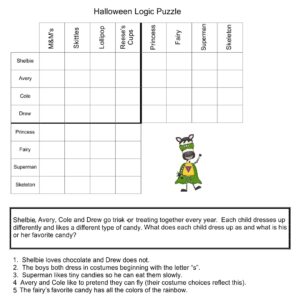 Printable Logic Puzzles - Printable JD