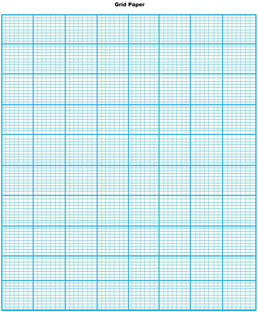 Printable Metric Graph Paper 1mm Free - Printable JD