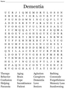 Printable Senior Word Search Puzzles - Printable JD