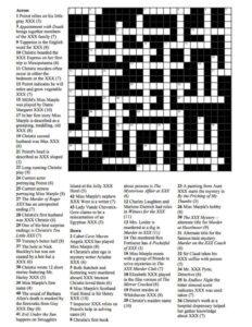 Printable Boatload Crossword Puzzles - Printable JD