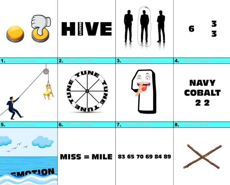 Printable Dingbats For Kids With Answers - Printable JD