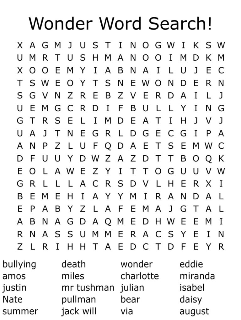 Printable Wonderworld Free Puzzles To Print - Printable JD