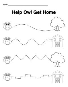 Printable Free Dotted Names For Preschool With Lines - Printable JD