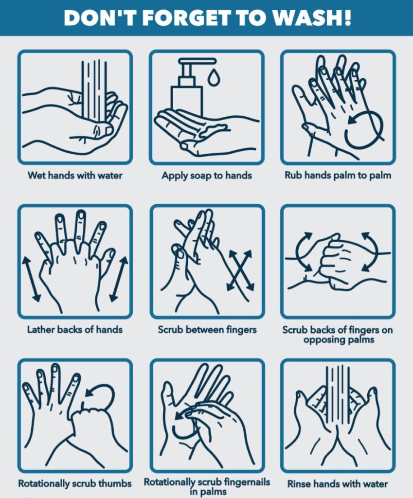 Printable Free Hand Wash Poster - Printable JD