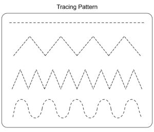 Printable Free Line Tracing Patterns In - Printable JD