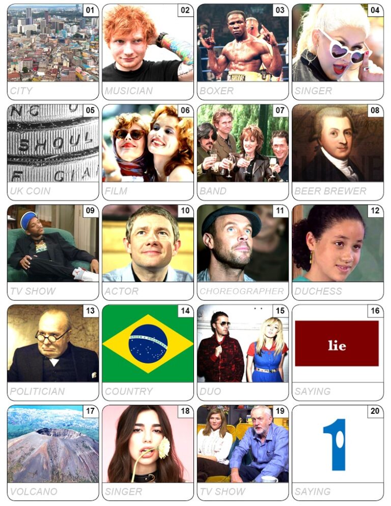 Printable Free Picture Quizzes With Answers - Printable JD