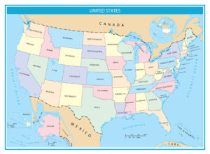Printable Map Of United States - Printable JD