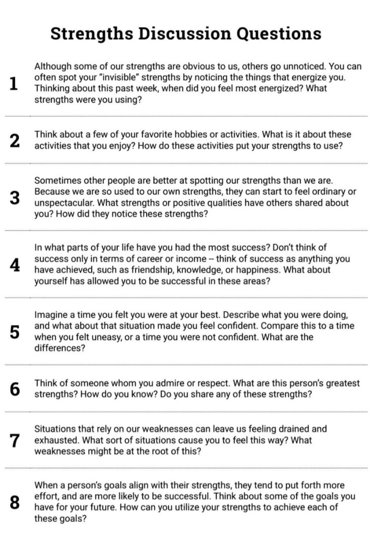 Printable Therapist Aid Handouts - Printable JD