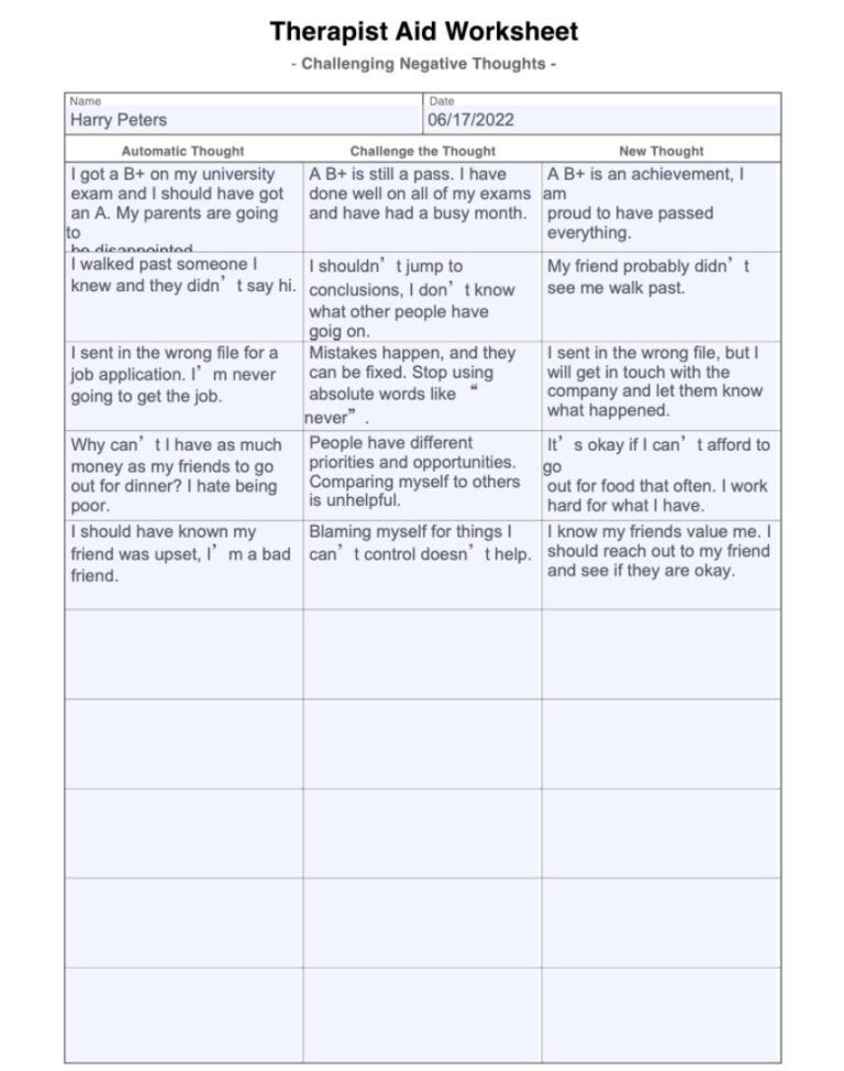 Printable Self-Care Assessment Therapist Aid - Printable JD