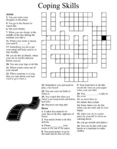 Printable Unhealthy VS Healthy Coping Skills Quiz